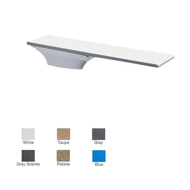 FLYTE DECK II BASE WITH 6' FRONTIER III BOARD, GRAY GRANITE | Crown ...